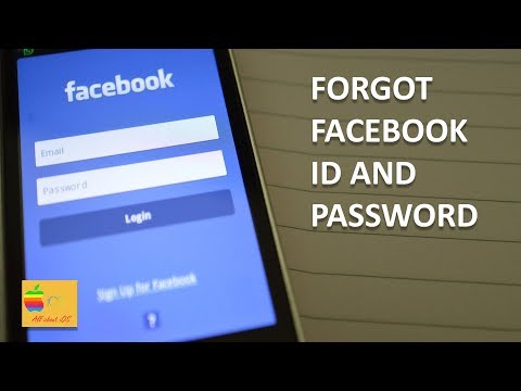 What if you forgot Facebook id and password