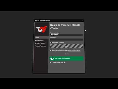 Tradeview cTrader Web
