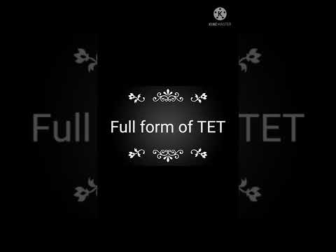 Full form of TNPSC and TET