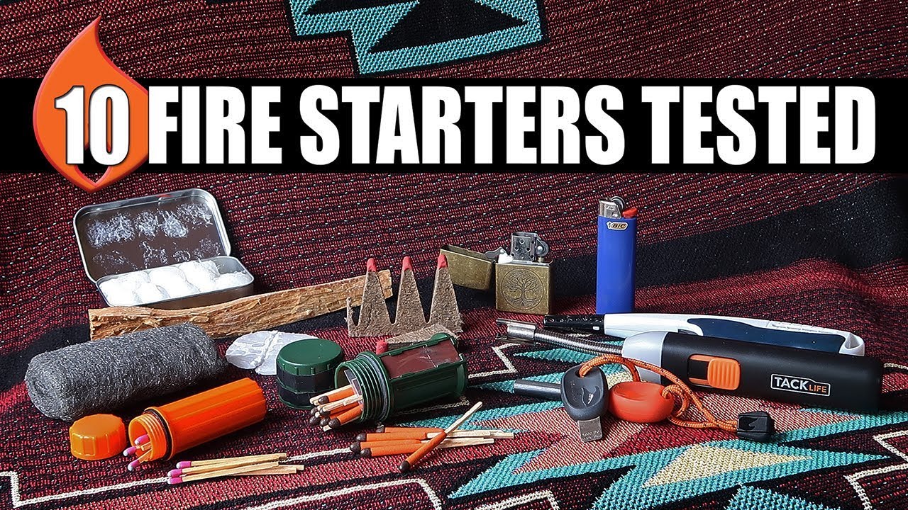 10 Fire Starters Tested