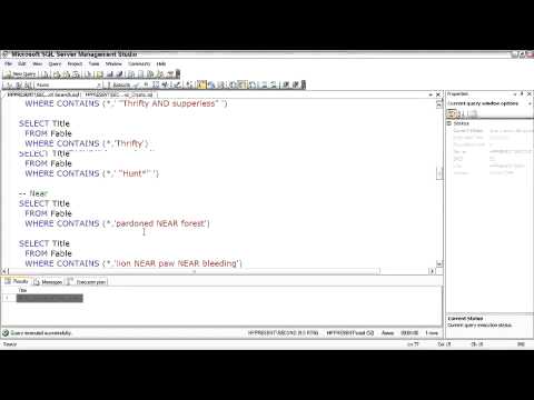 SQL Server Searching for Words