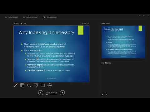 IDS 200 Fall 2019: Google Indexing & Retrieval pt. 1