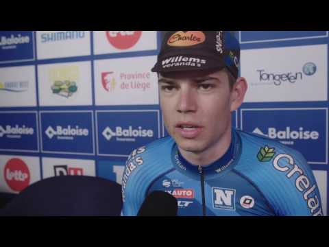 Wout Van Aert: "Veel bezig geweest met vandaag en blij dat het zo uitpakte" (Baloise Belgium Tour)