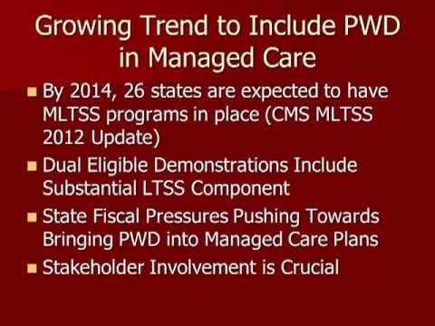 Medicaid Managed Care and People with Disabilities