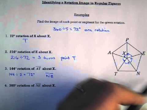 Rotations not on a coordinate plane