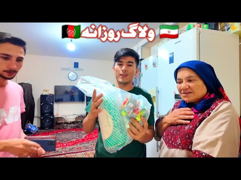 ولاگ روزانه 😍 چایی آتیشی و دورهمی ما در روستا 😍 درست کردن لقمه سرد 😋 Daily vlog
