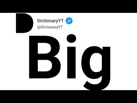 Big Meaning In Bengali