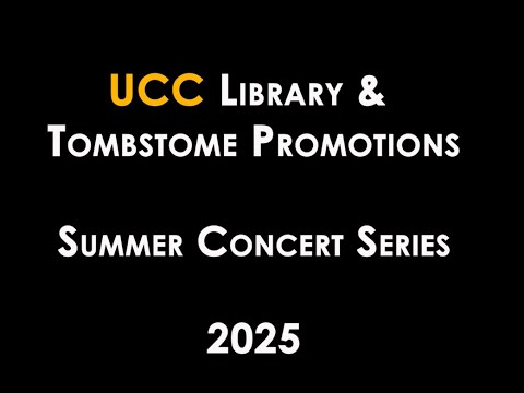 UCC Library x Tombstome Promotions | Summer Concert Series 2025 – Artist Previews