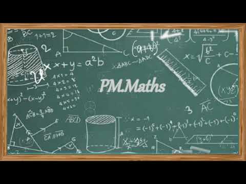 Introduction of PM. Maths #logo design