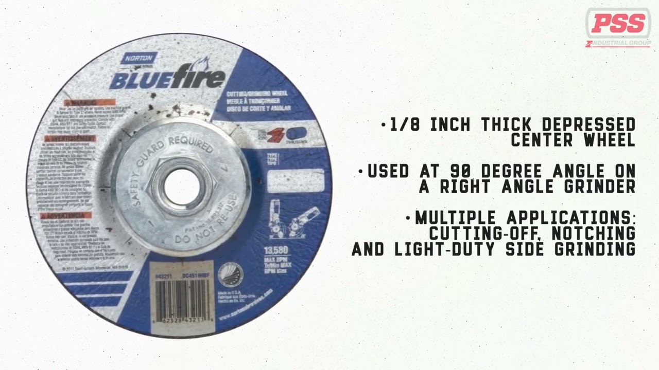Norton Grinding Discs with PSS Industrial Group