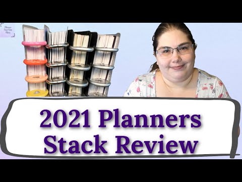 Flip Through All of My 2021 Planners and What I Used and did NOT Used in My Planners
