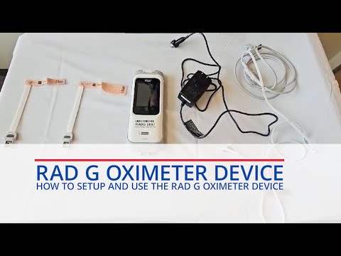 How to Setup and Use the Rad G Oximeter Device (Module 4) | The Hospital for Sick Children