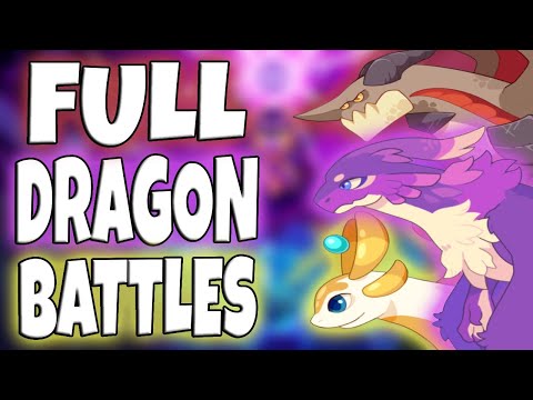 Prodigy Math Game | FULL NEW Dragon Isle Part 1 Boss Battles Compilation!!!