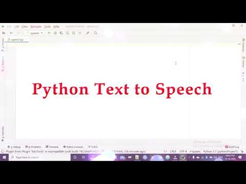 Python Text to Speech in Pycharm 😎😎😎| Coding an Audiobook using Python| Python Hacks |JAcademy