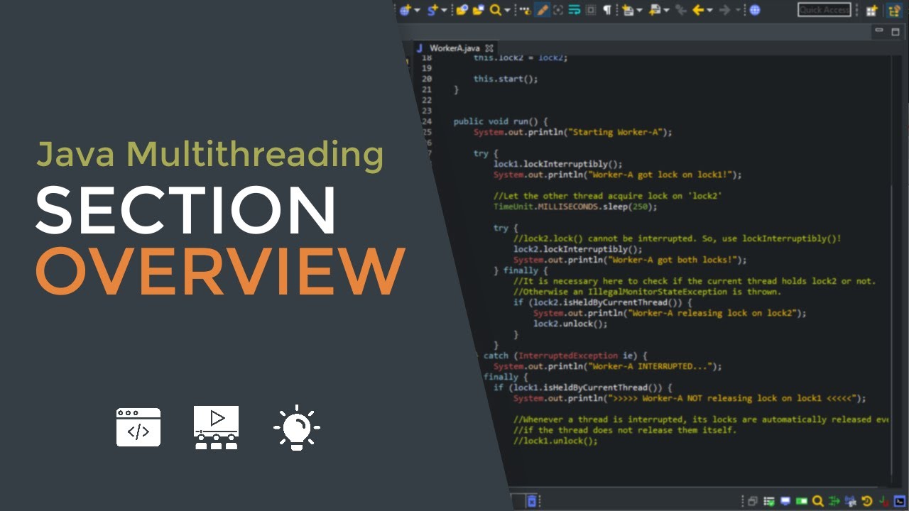 Java Multithreading 02 - Section Overview