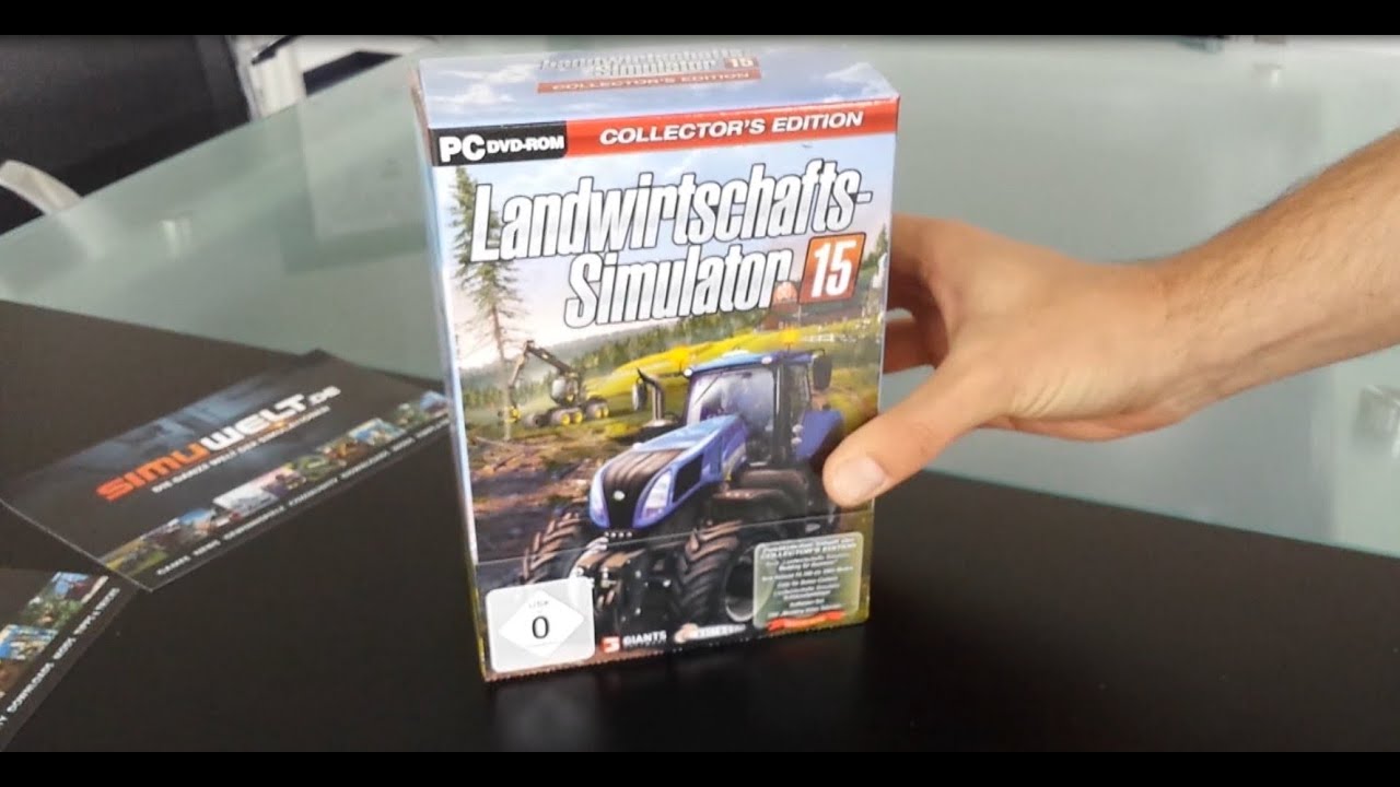 Farming Simulator 2015 – Collectors Edition Unboxing - FS 15