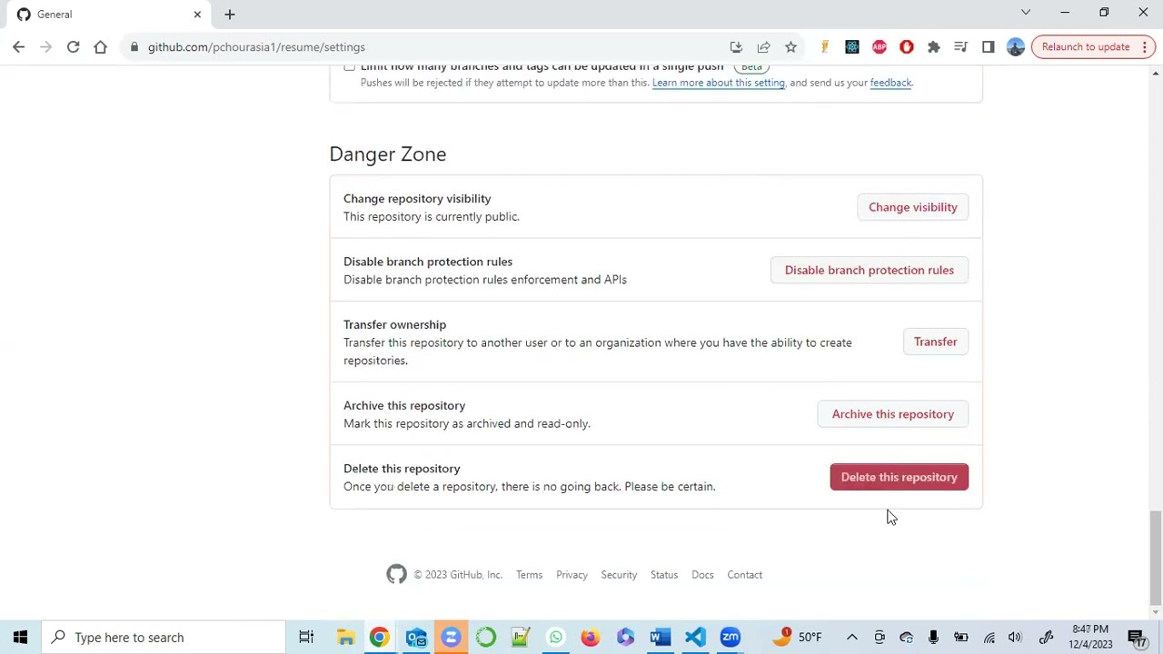 Quick fix for blank page on GitHub Page deployment for React App