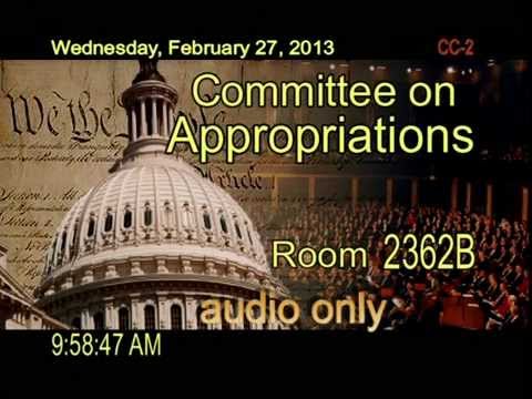Hearing: United States Army Corps of Engineers FY 2013 Budget (EventID=100286)