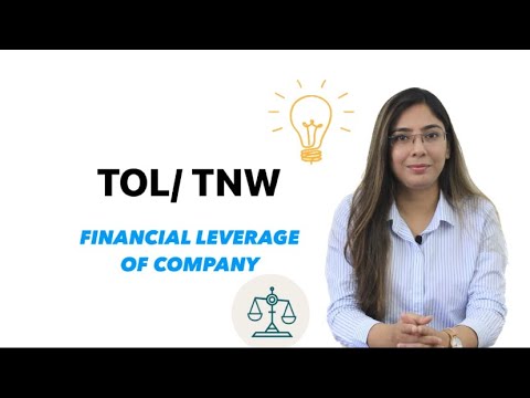 Leverage Ratio TOL/TNW - Hindi