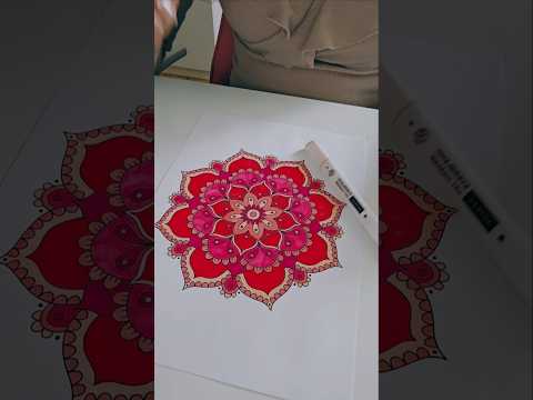 Mandala Coloring Page from my newest coloring book.