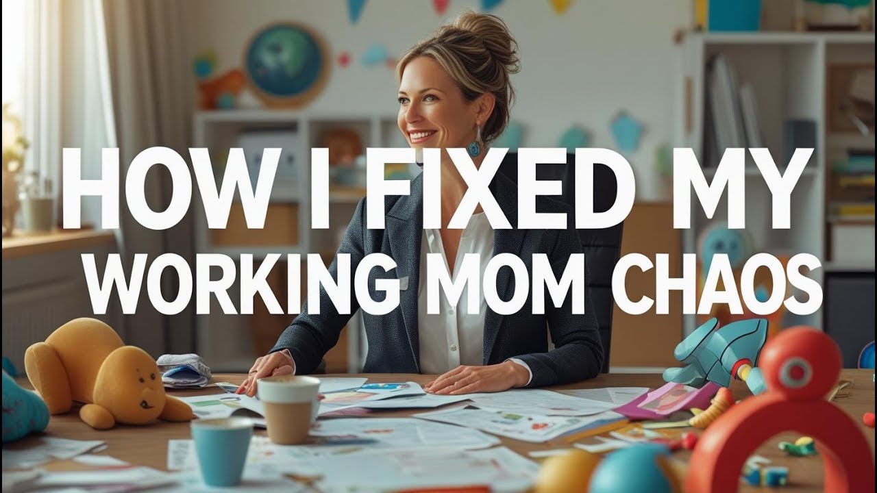 How I Fixed My Working Mom Chaos