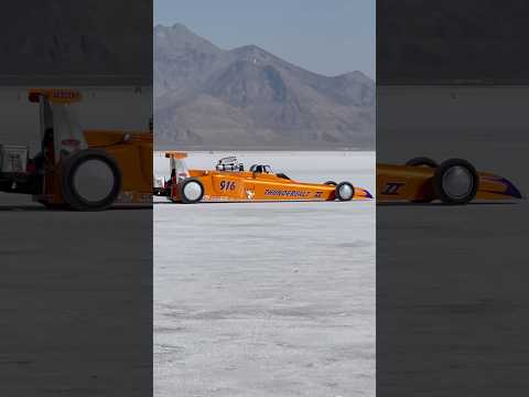 We love the variety of race cars seen out on the Salt Flats! #BonnevilleSpeedWeek