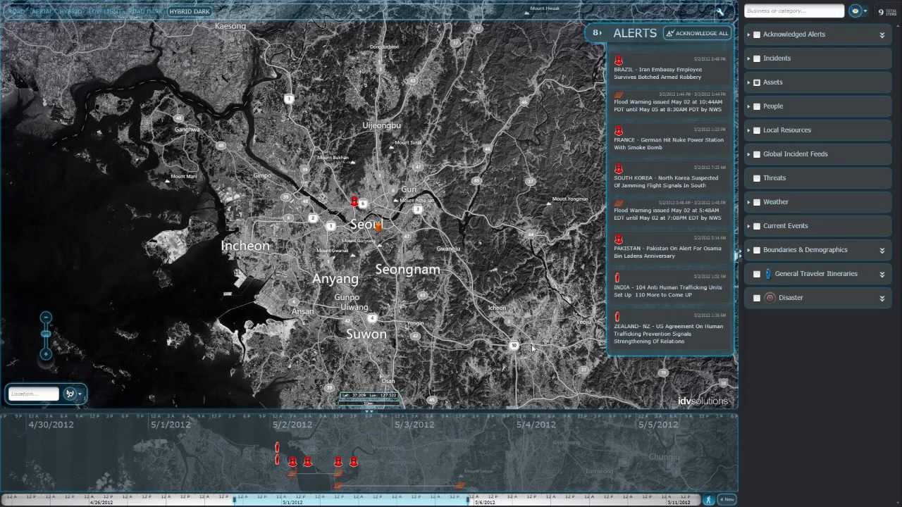 Real-Time Alerts in Visual Command Center