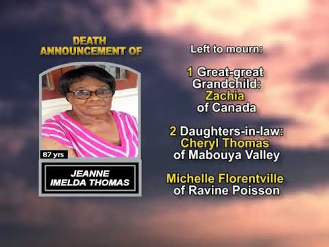 Jeanne Imelda Thomas long