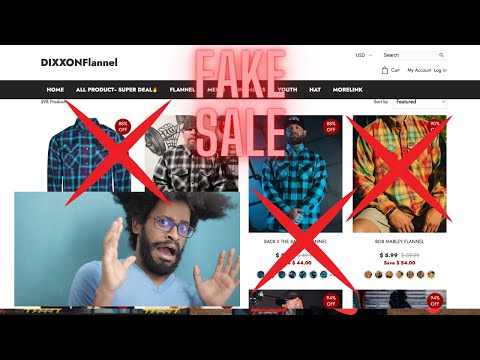 Dixxon Flannel Scam Warehouse Sale on Social Media - Don't Fall for It!