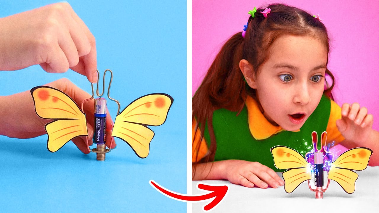 🦋 Magical Butterfly Craft and More Fun Kids DIY Adventures! 🌈✨