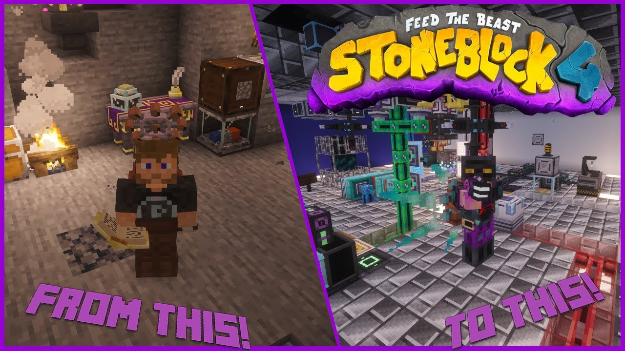 FTB Stoneblock 4 - The Movie!