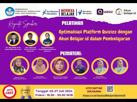 Optimalisasi Platform Quizizz dengan Akun Belajar Id dalam Pembelajaran