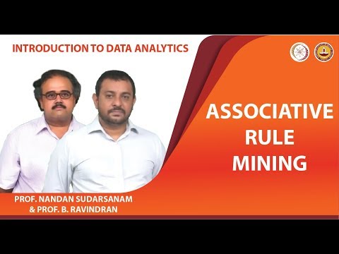 Associative Rule Mining Video Lecture - What is Data Analytics? - Data ...