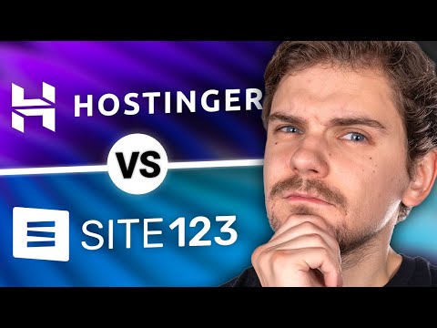 Hostinger vs Site123 | Choosing the Best Website Builder for 2025