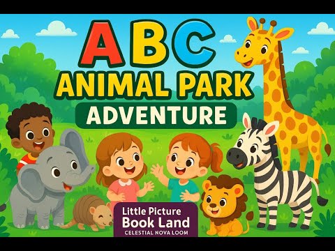 π ABC Animal Park Adventure | Celestial Nova Loom πΎ A to Z Animal Picture Book for Kids πΆπ¦π