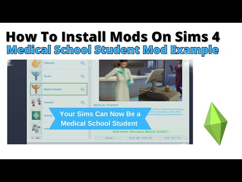 How To Install Medical School Student Mod For Sims 4 | 2024