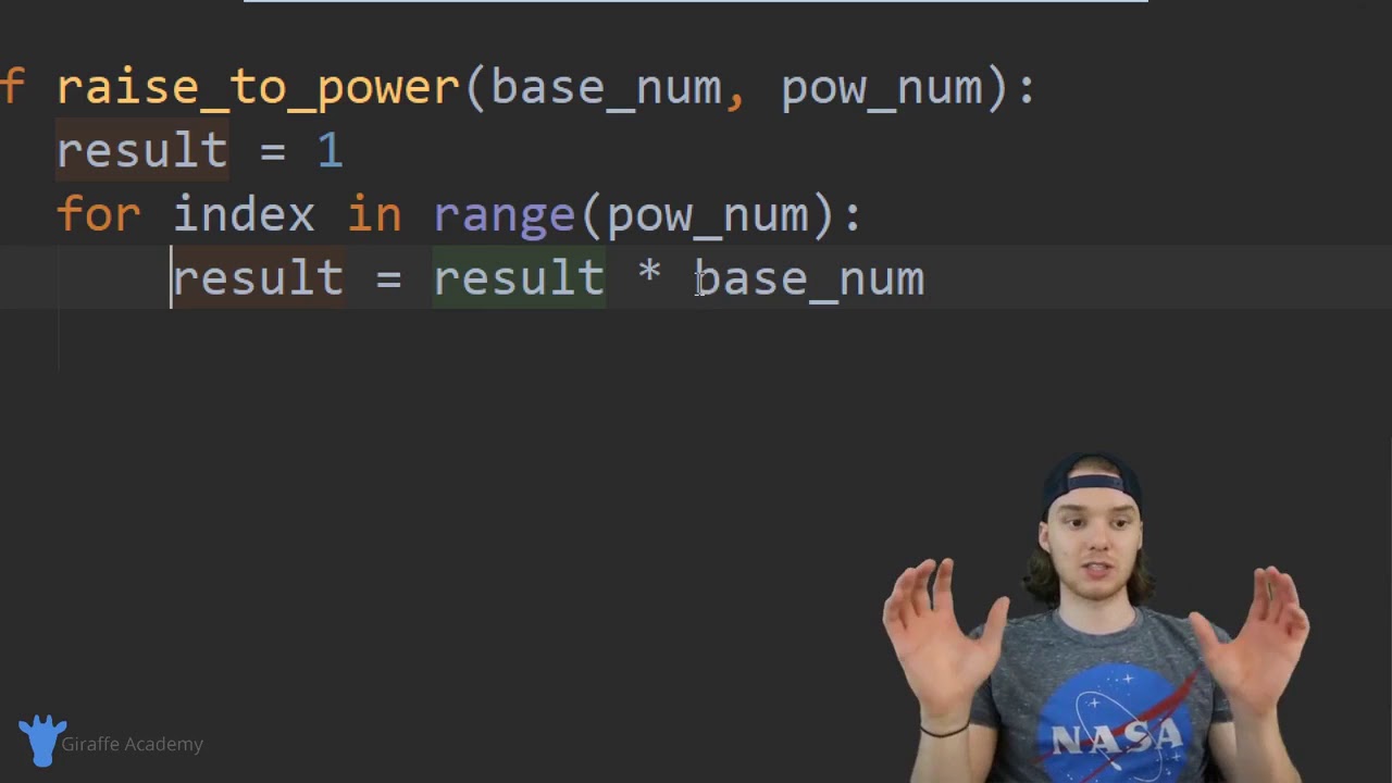 23 Exponent Function Python Tutorial 23