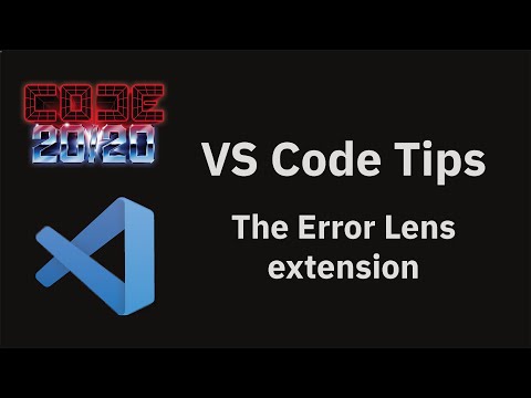 VS Code tips — The Error Lens extension