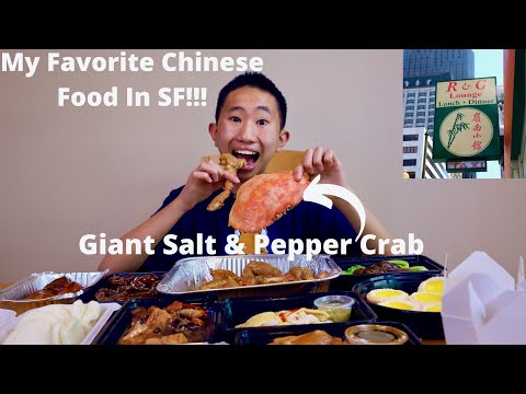 Amazing Take-Out From My Favorite Chinese Restaurant In San Francisco | R&G Lounge!!!