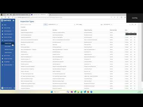 SAFHER Demo Series: Creating an Inspection Type