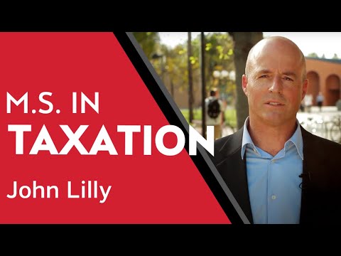 The Master of Science in Taxation: About the Faculty – John Lilly