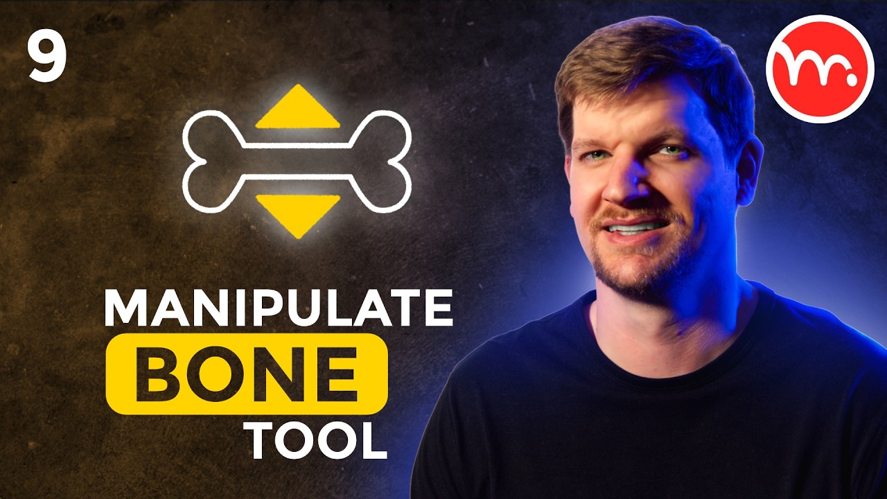 Manipulate Bone Tool - The Complete Moho Animation Rigging Course