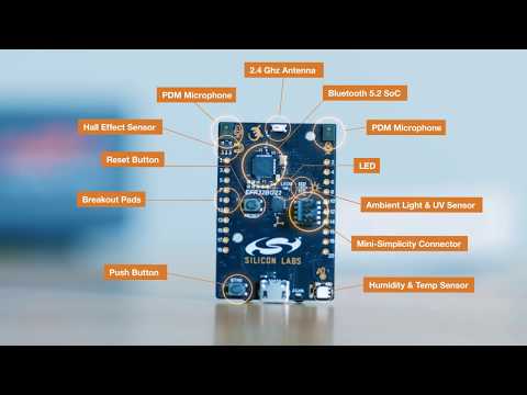 Silicon Labs BG22 Thunderboard