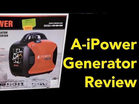 Reviewing the A-iPower SUA2000i/SC2000i (not-Yamaha) Generator... with a little trouble