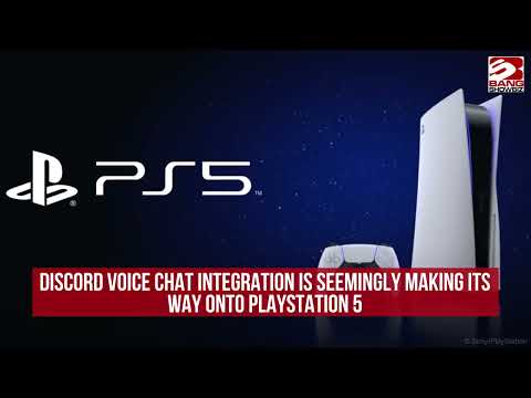 Discord voice chat integration coming to PS5?