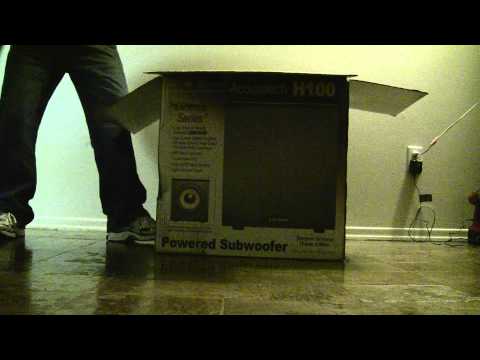 Unboxing New Subwoofer HT 100