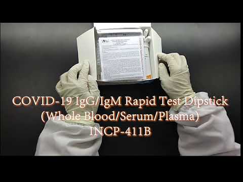 ALLTEST COVID-19 IgG/IgM Rapid Test Dipstick (Whole Blood/Serum/Plasma)Demo Video