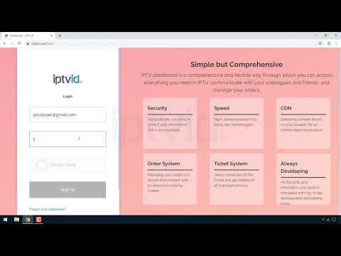 M3u link and Mac address setup