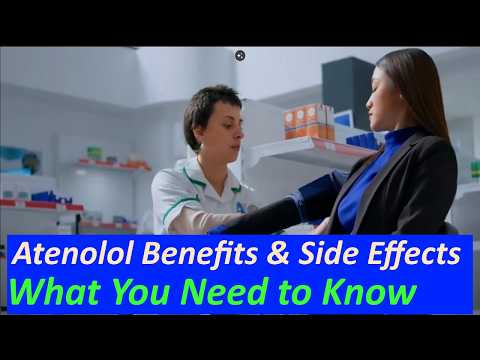 Atenolol Blood Pressure Medication.  Benefits, Side Effects & Interactions . Pros, Cons (KO)