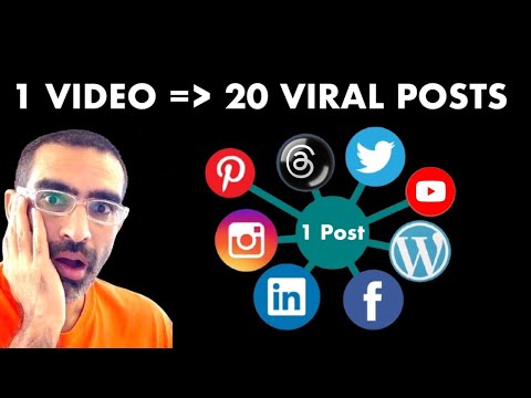 Social Media AI Tool To Create 50+ Content Pieces Weekly (Blotato AI Tutorial)